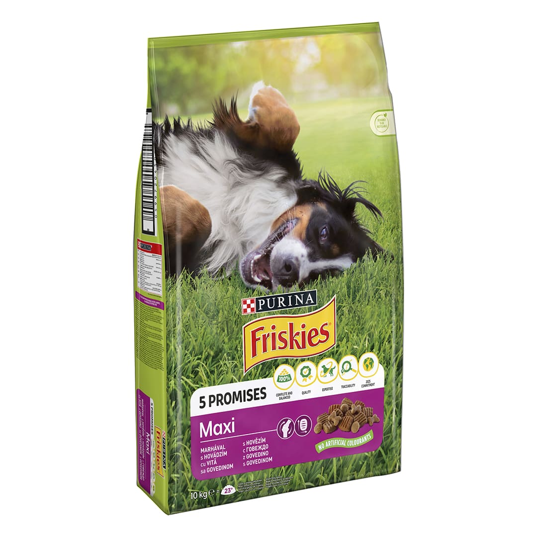 Granule pro psy FRISKIES dog adult MAXI hovězí